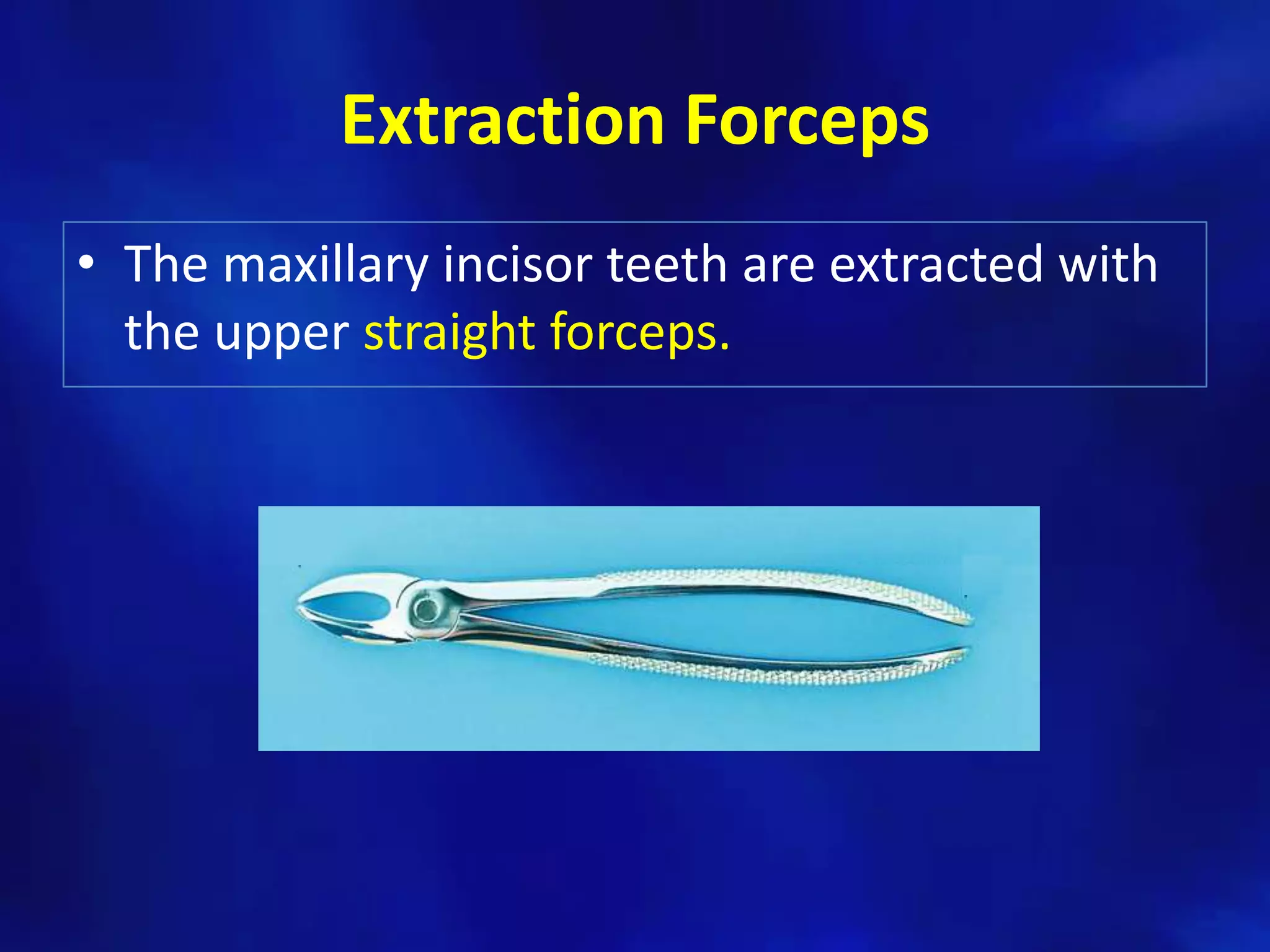 Simple tooth extraction technique | PPTX