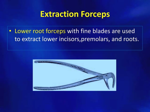 Simple tooth extraction technique | PPTX