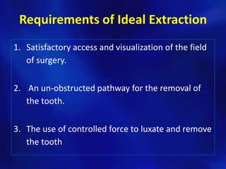 Simple tooth extraction technique | PPTX