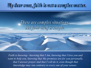 Simple Faith | PPS | Christianity | Religion & Spirituality
