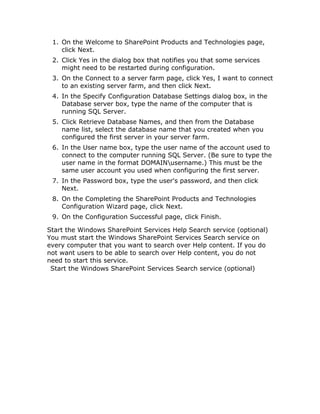Simple Farm Server Deployment | PDF