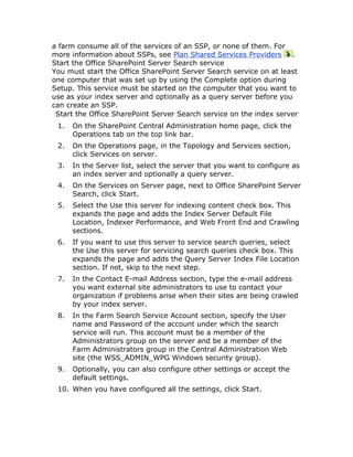 Simple Farm Server Deployment | PDF