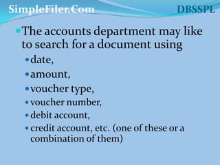 Simple Filer Presentation | PPT