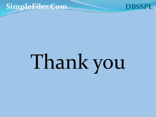 Simple Filer Presentation | PPT