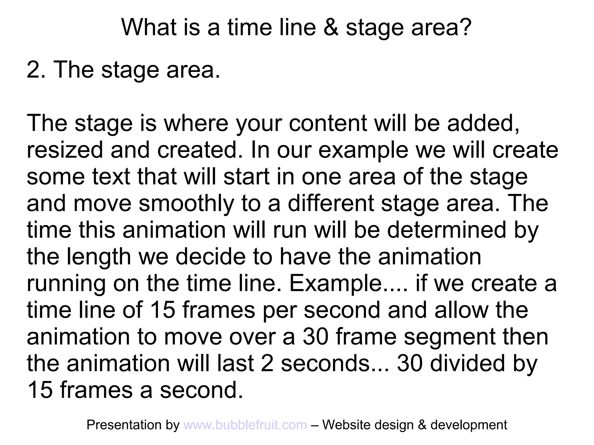 Simple flash animation | ODP