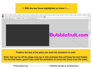 Simple flash animation | PPT
