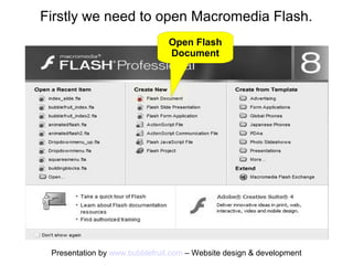 Simple flash animation | PPT