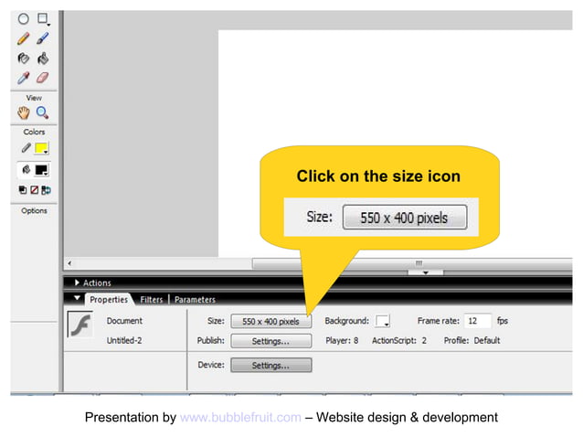 Simple flash animation | ODP