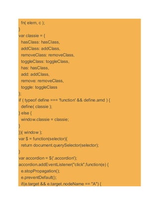 Simple flat ui css accordion | PDF