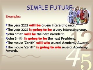 Simple Future | PPT