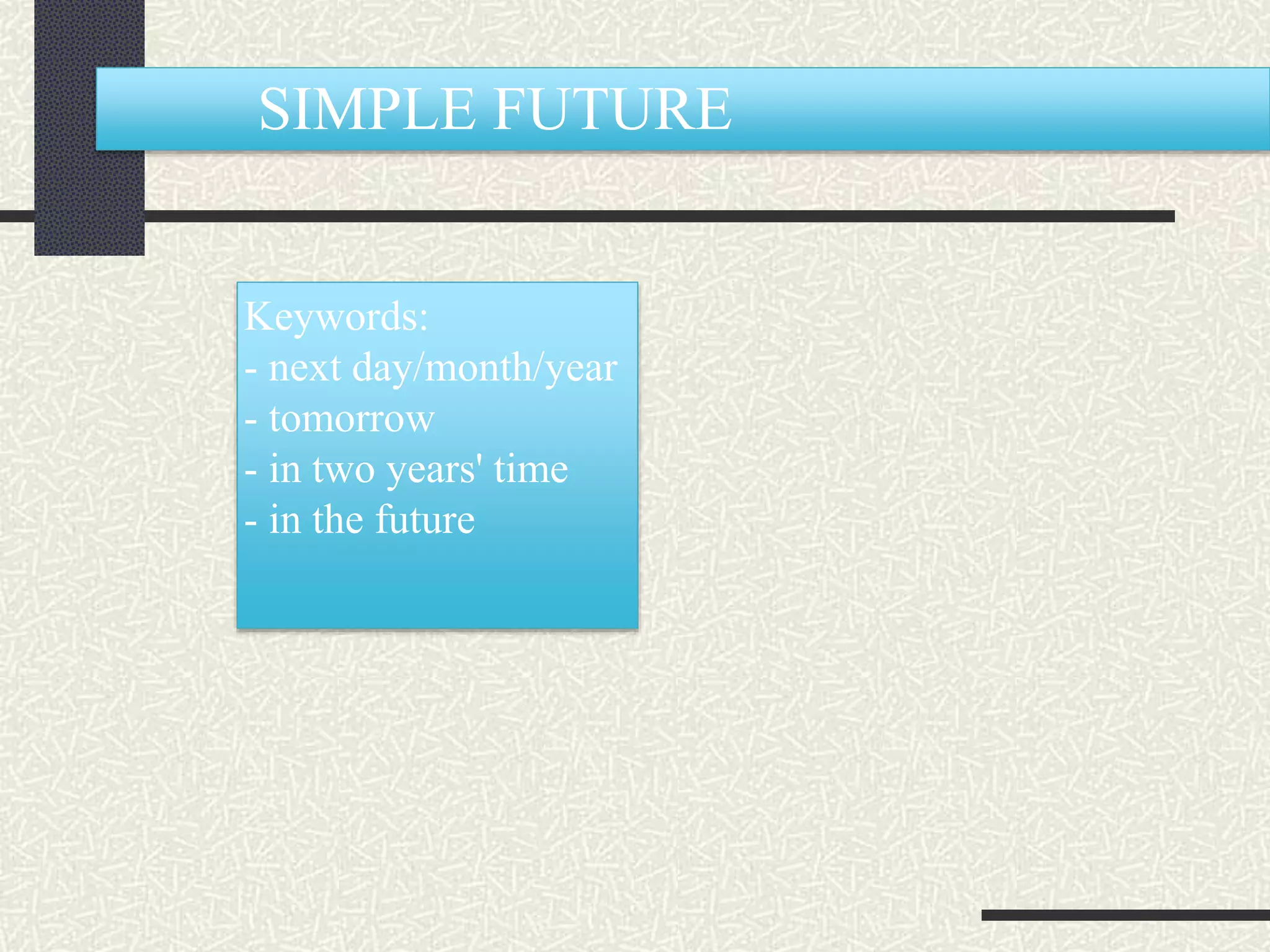 Simple future | PPTX