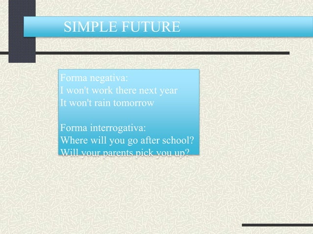 Simple future | PPT