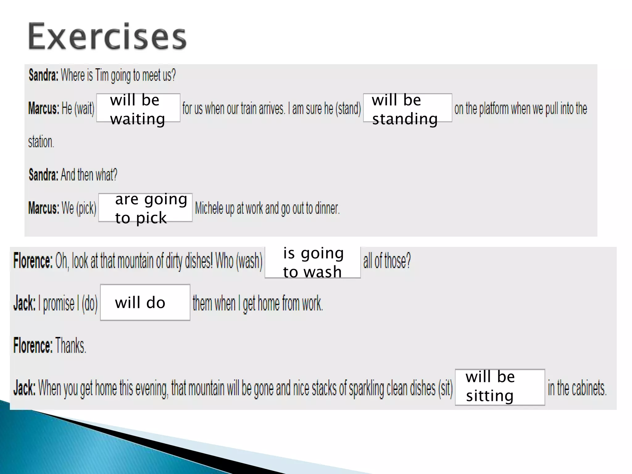 Simple future and future progressive | PPTX