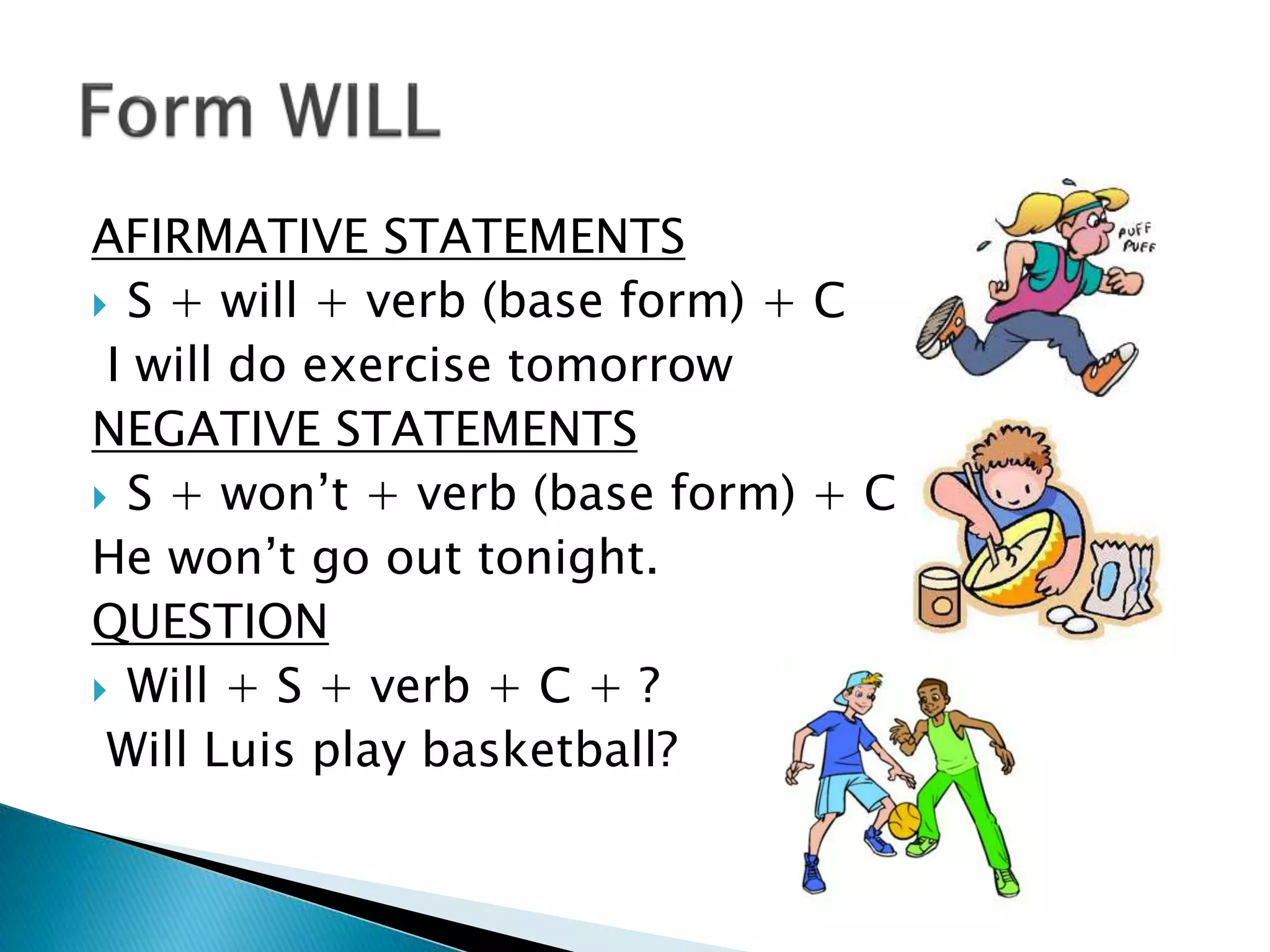 Simple future and future progressive | PPTX