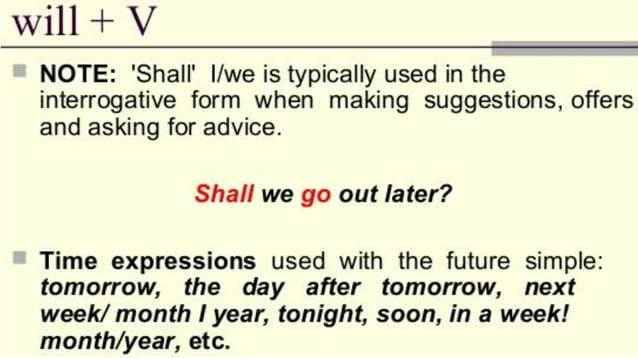 Simple Future Tense | PPT