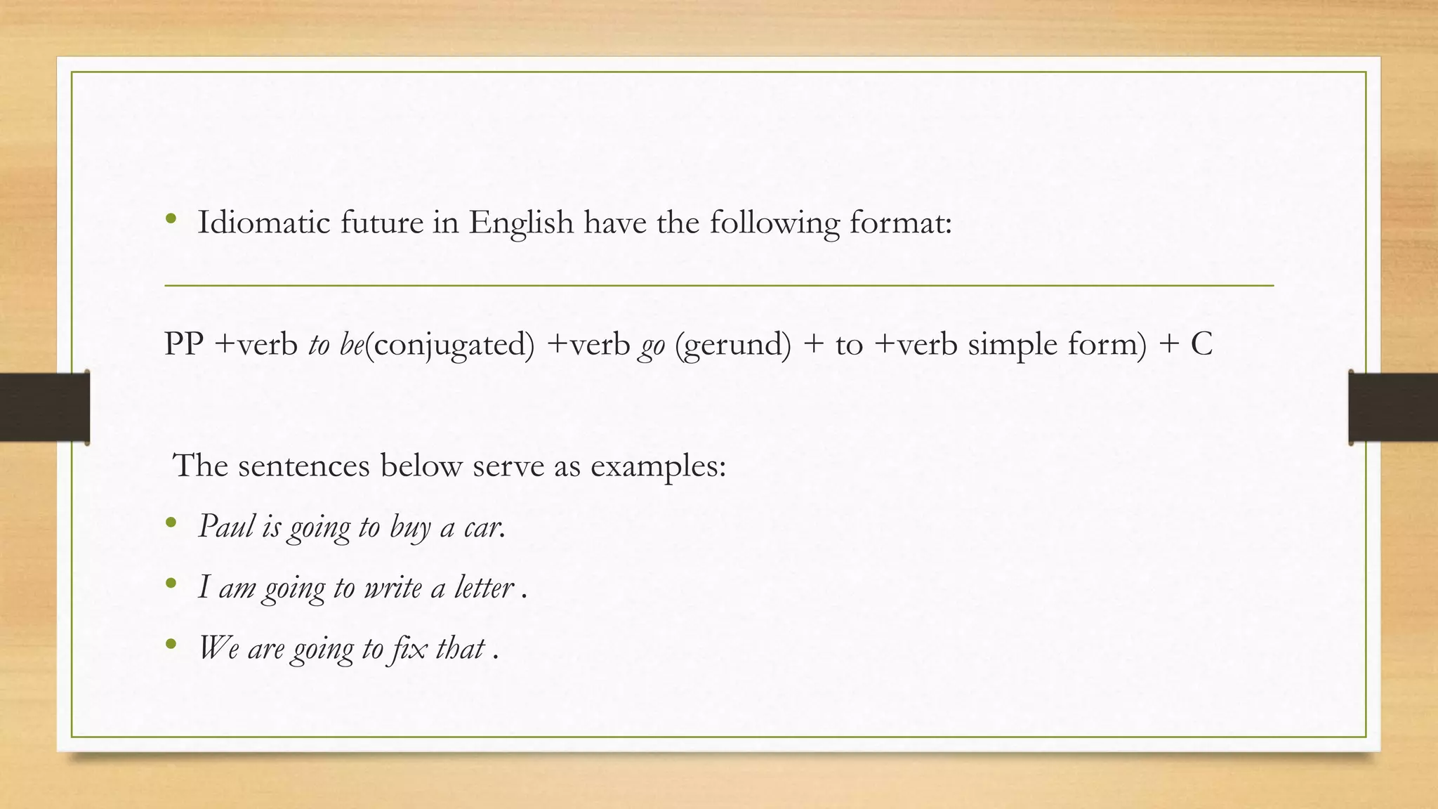 Simple future vs Idiomatic future.pptx