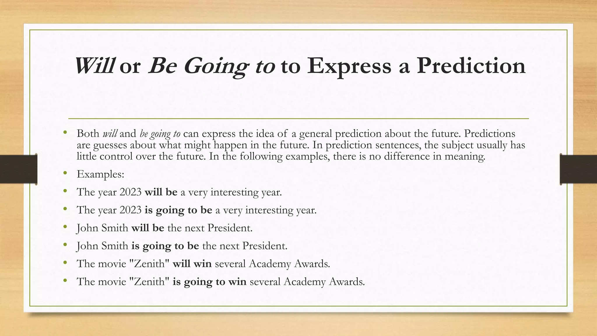 Simple future vs Idiomatic future.pptx