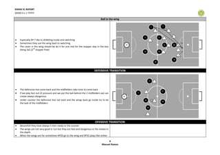 Simple game analysis report | PDF | Soccer | Sports