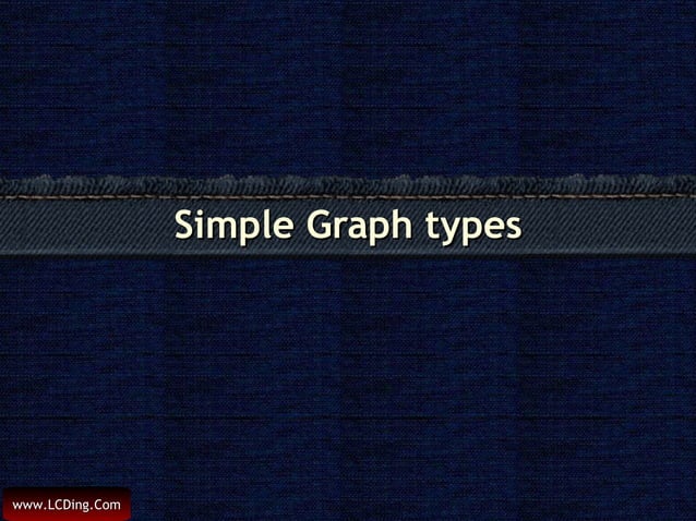 Simple graph types | PPT