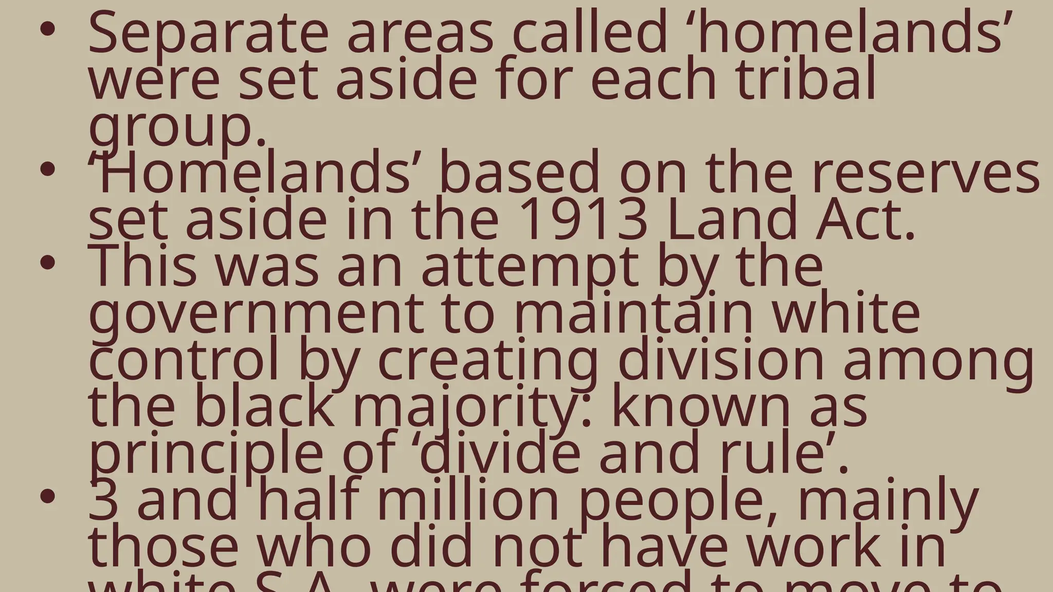 South African History: Apartheid1940s to 1960 | PPTX