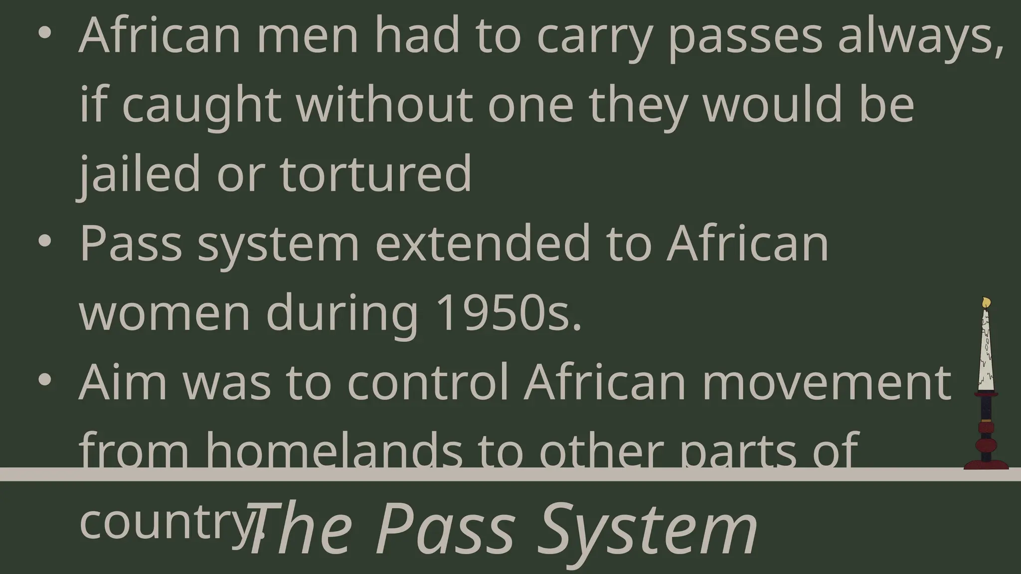 South African History: Apartheid1940s to 1960 | PPTX
