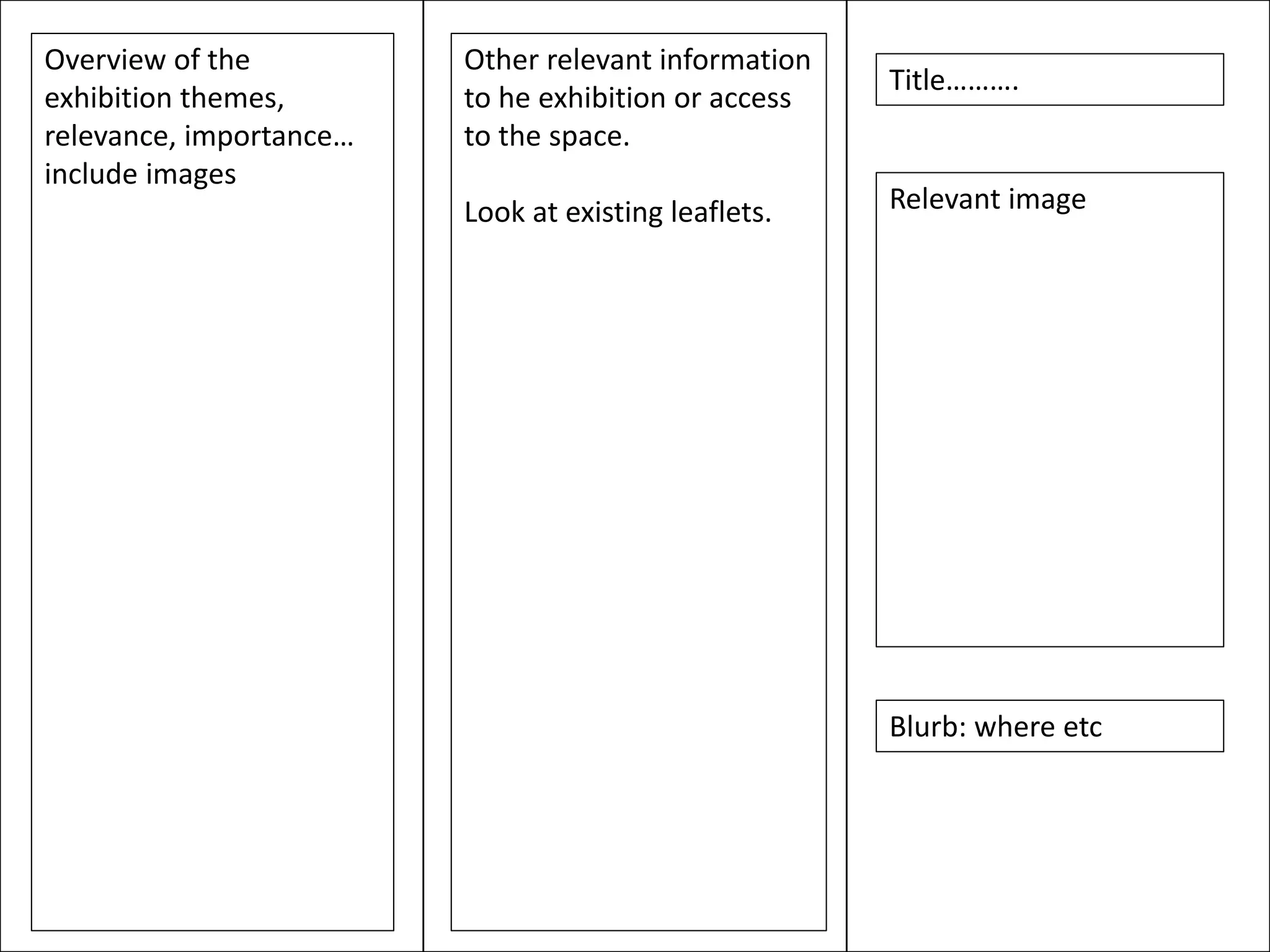 Simple guide for leaflet | PPTX