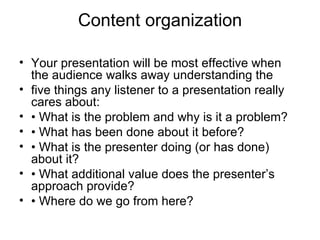 Simple Guidelines For Effective Presentations | PPT