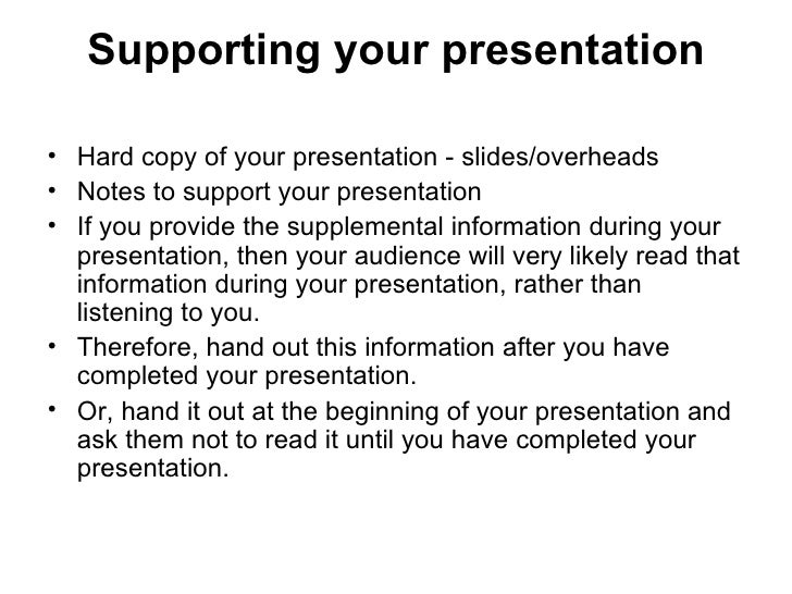 Simple Guidelines For Effective Presentations