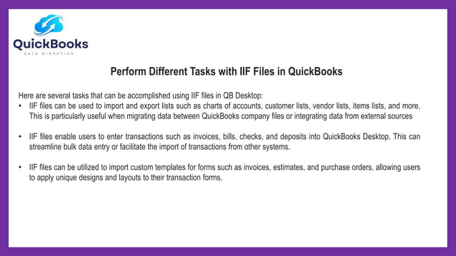 Simple Guide To Resolve IIF files in QuickBooks Desktop.pptx Simple Guide To Resolve IIF files in QuickBooks Desktop.pptx