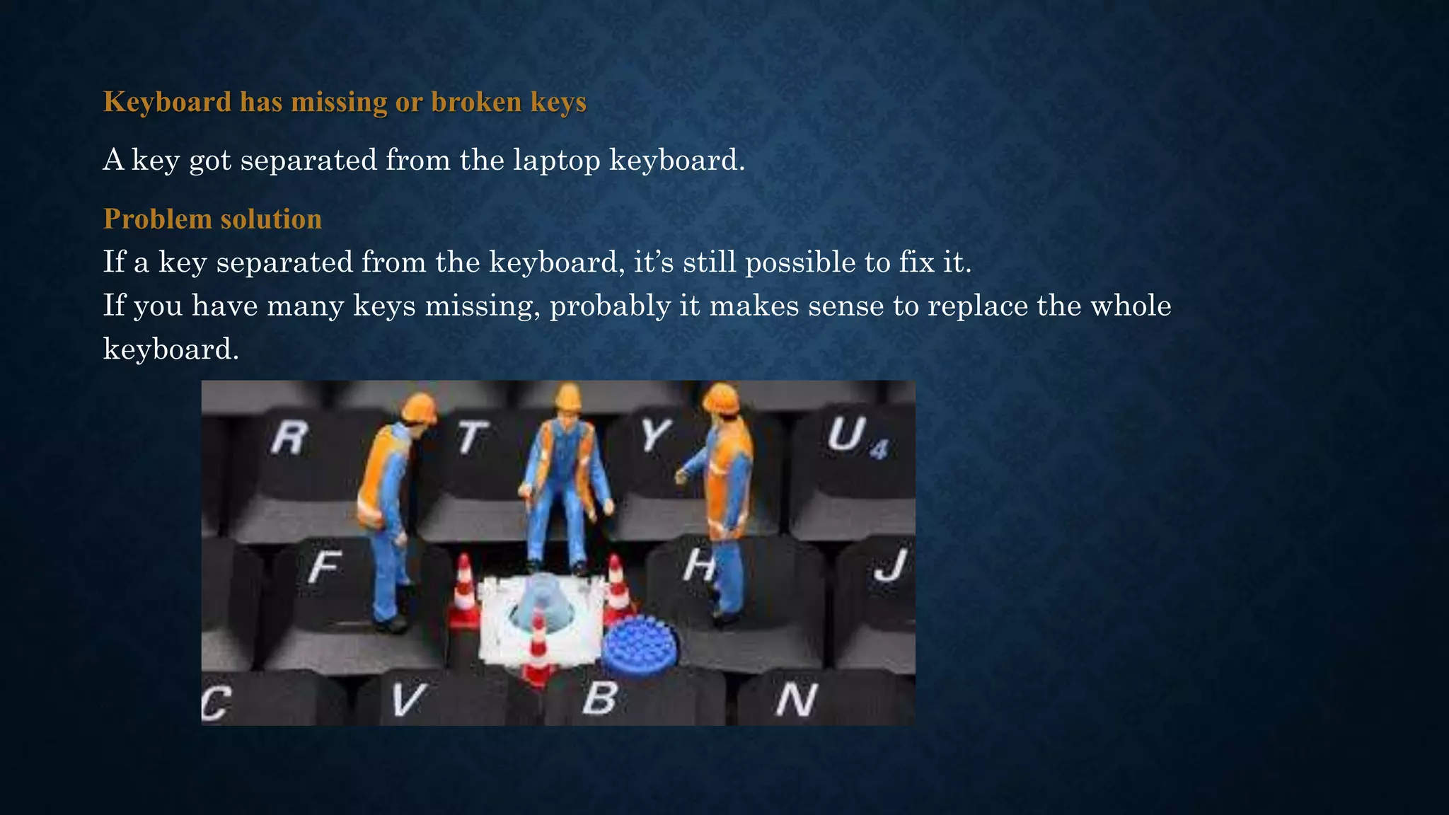 Simple hardware problems facing in pc's | PPTX
