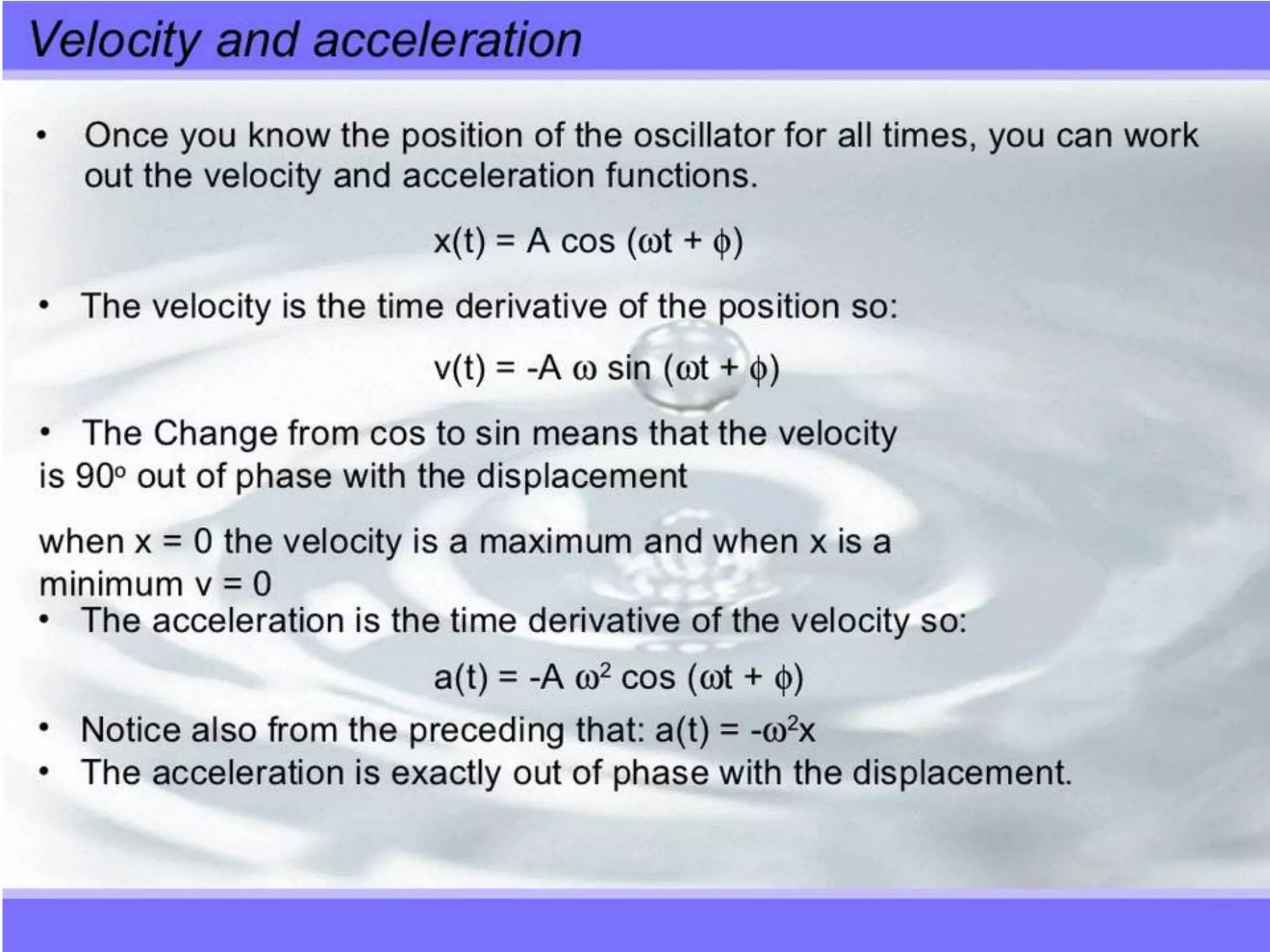 Simple harmonic & circular motion | PPT