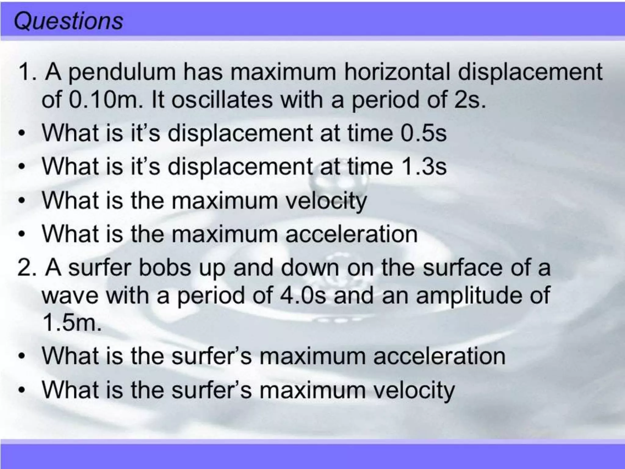 Simple harmonic & circular motion | PPT
