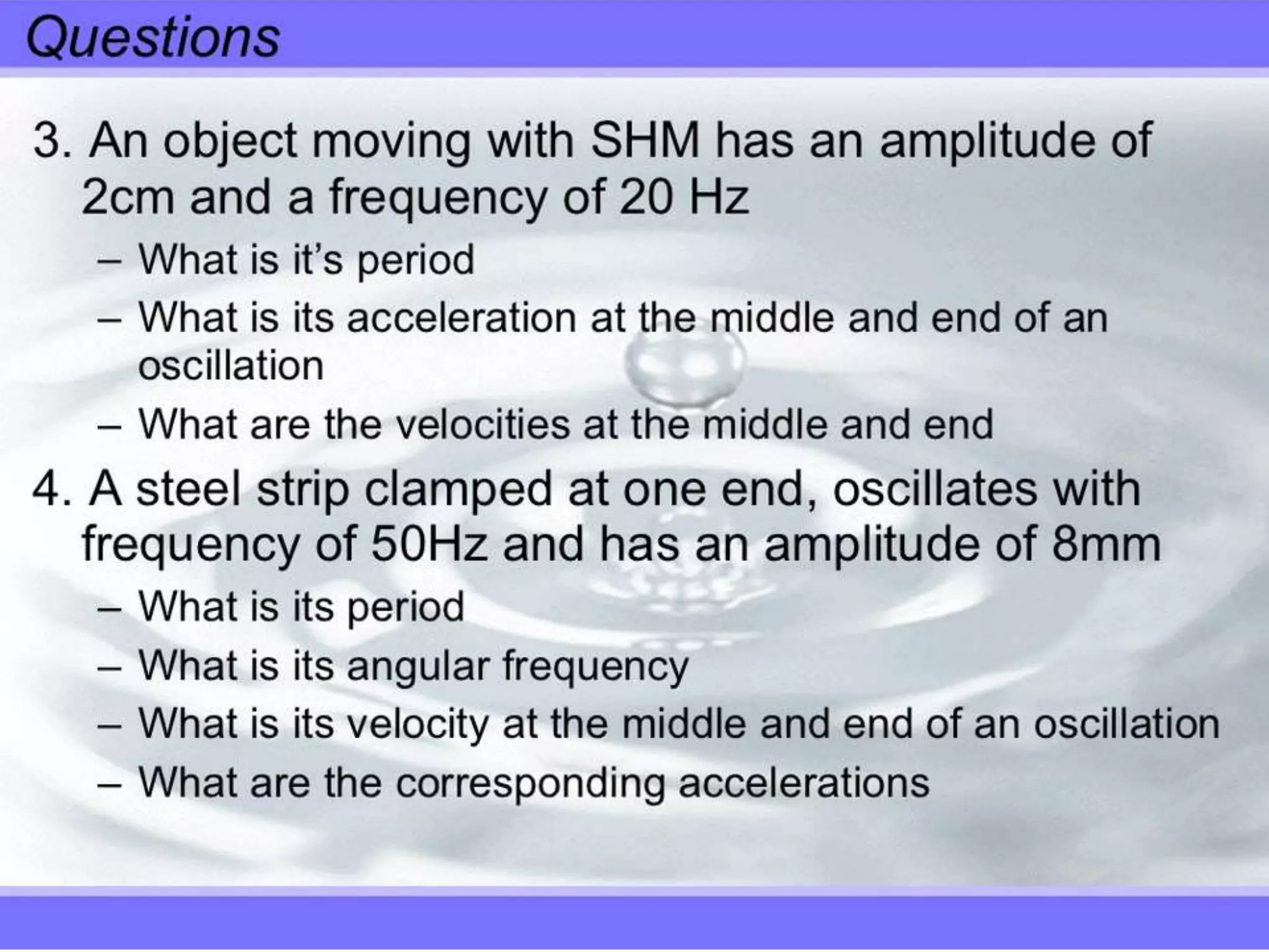 Simple harmonic & circular motion | PPT