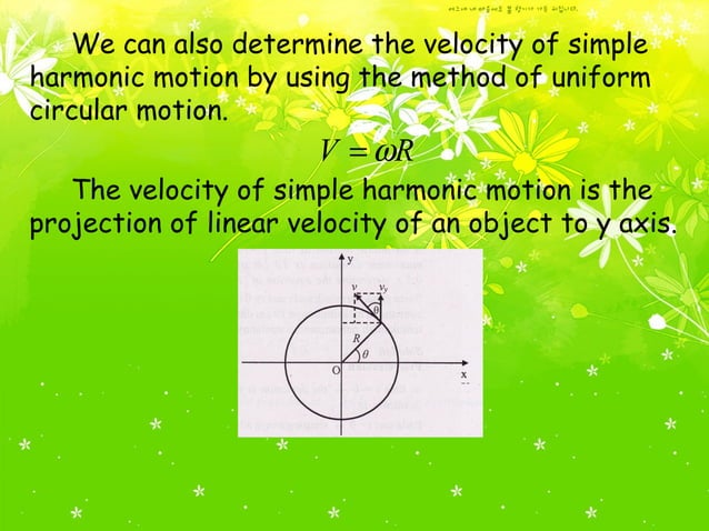 Simple harmonic motion | PPT