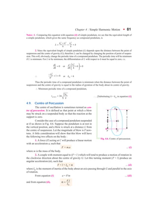 Simple harmonic motion | PDF