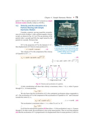 Simple harmonic motion | PDF