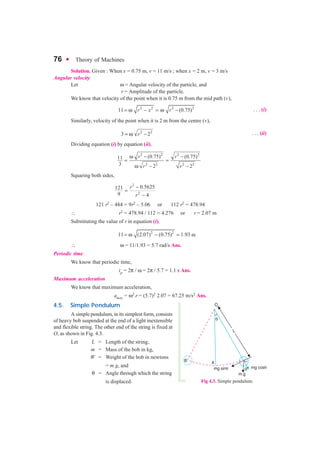 Simple harmonic motion | PDF