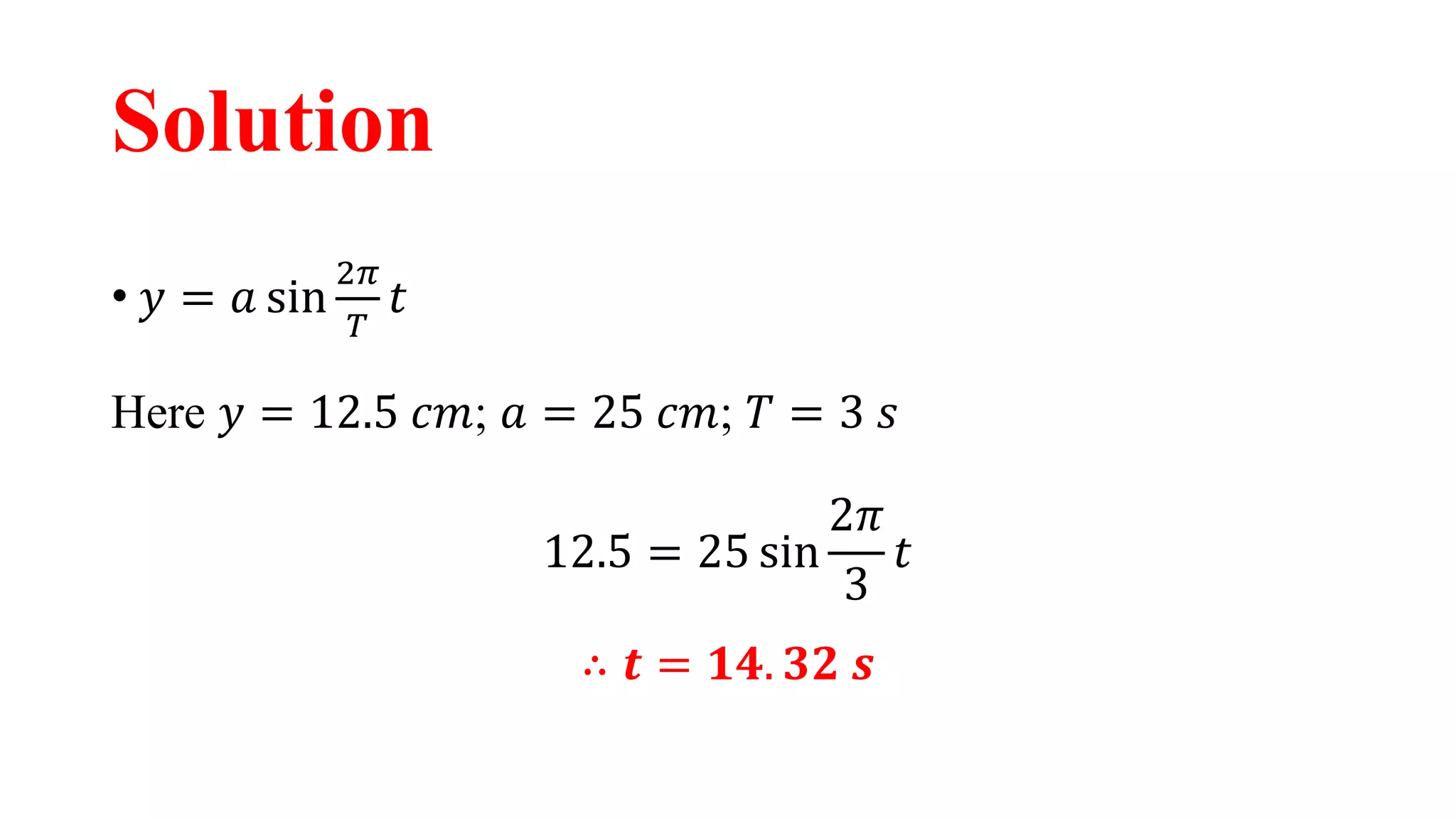 Simple Harmonic Motion | PPTX | Physics | Science