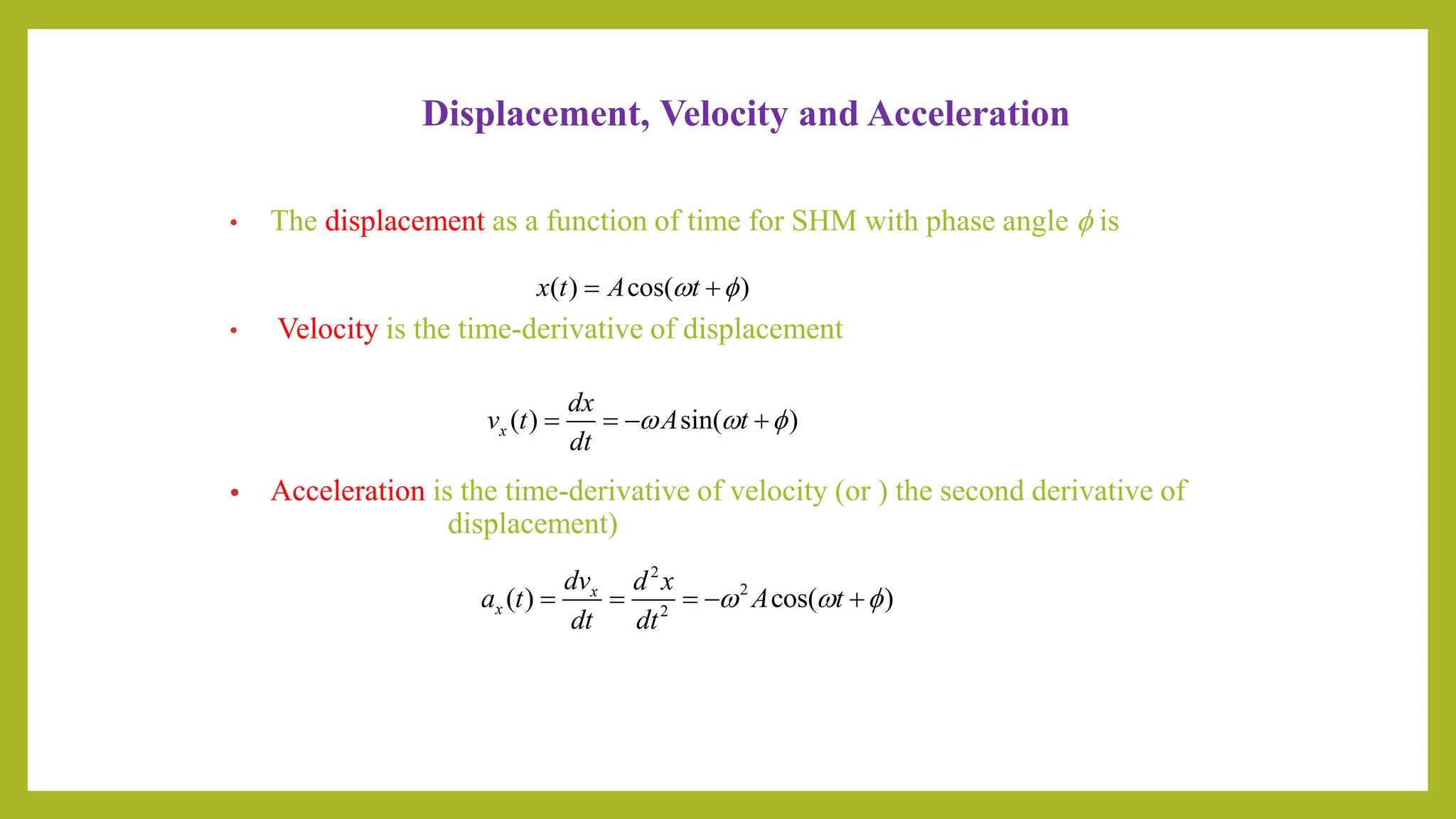 An Overview of Simple harmonic motion ppt.pptx