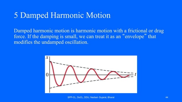 SIMPLE HARMONIC MOTION_ SPP.pptx | Geology | Science