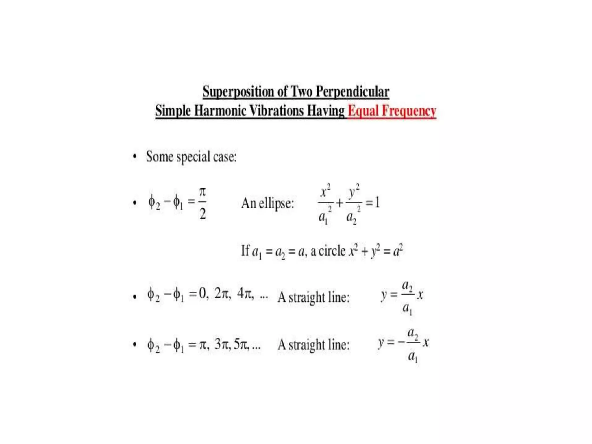 Simple harmonic oscillator | PPTX