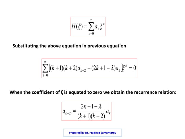 Simple harmonic oscillator | PPT