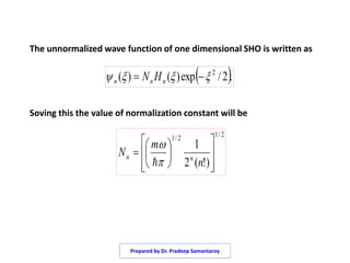 Simple harmonic oscillator | PPT