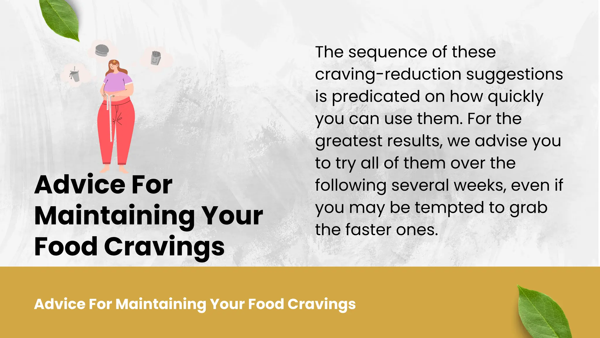 Simple Help To Prevent Food Cravings | PDF