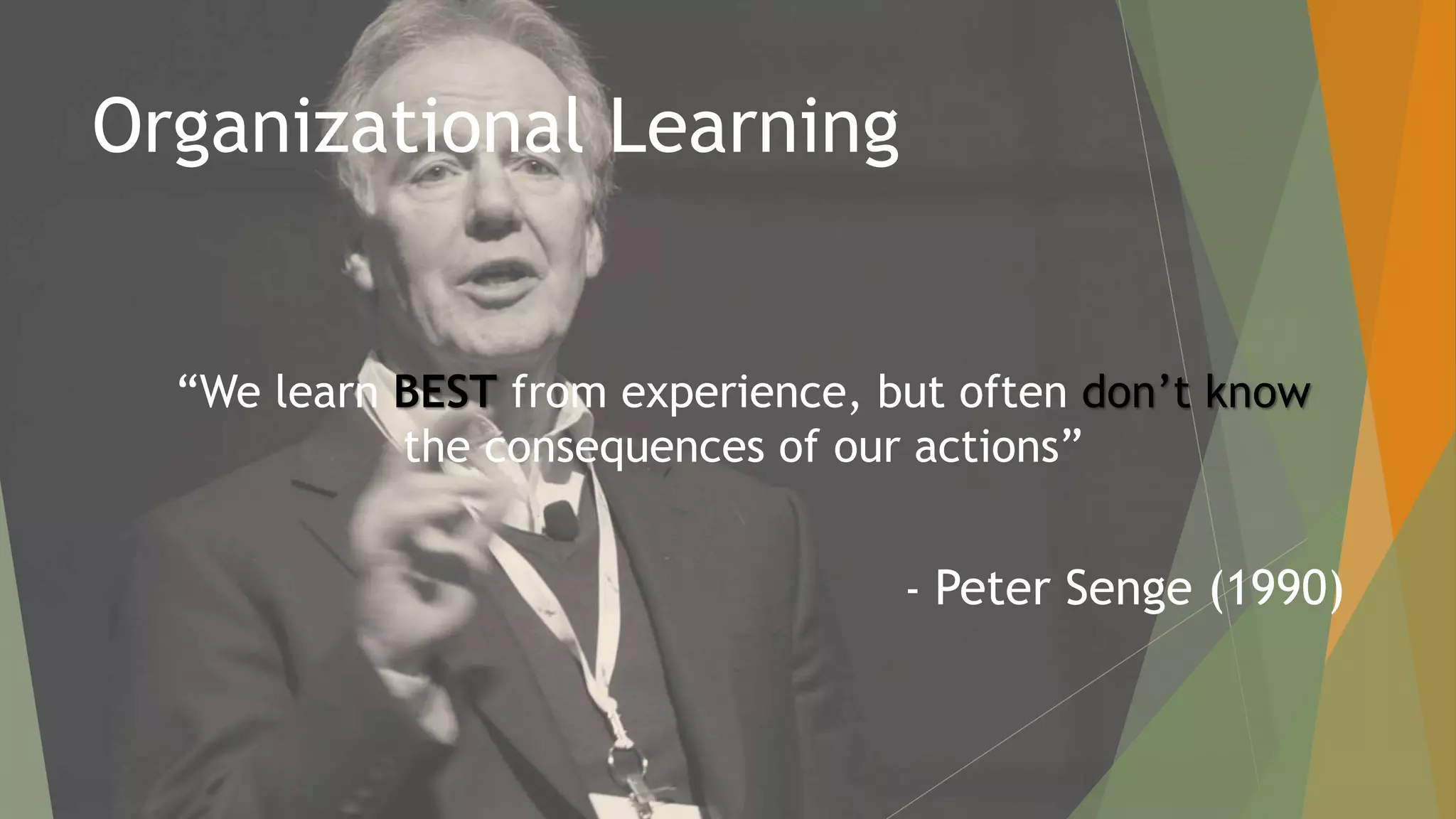 Simple ideas, complex organizations | PPT