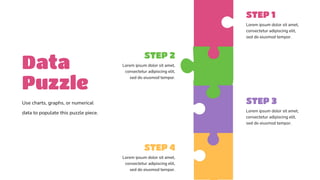 Simple Illustrative Puzzle Infographics.pptx