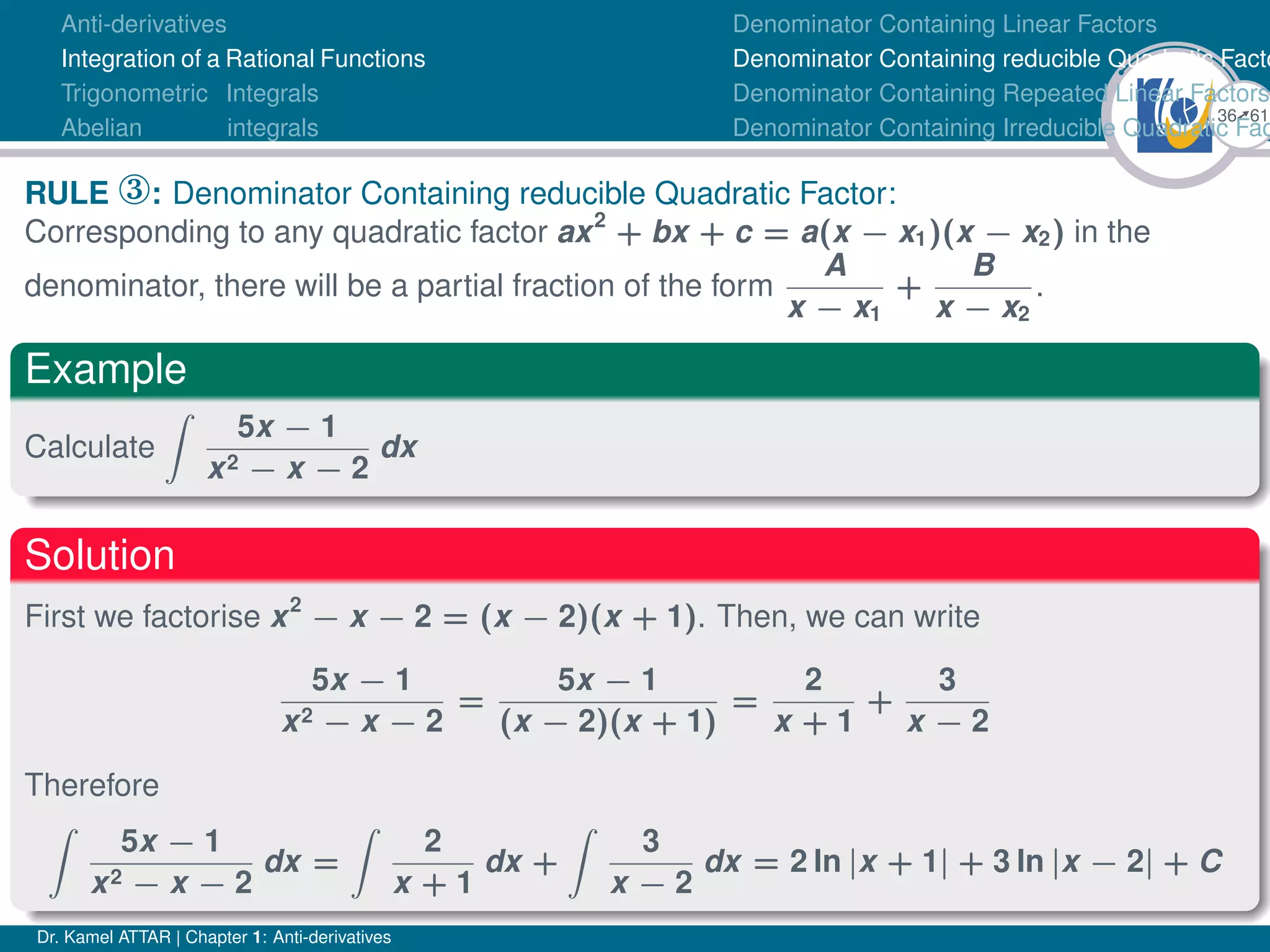 Simple integral | PPT