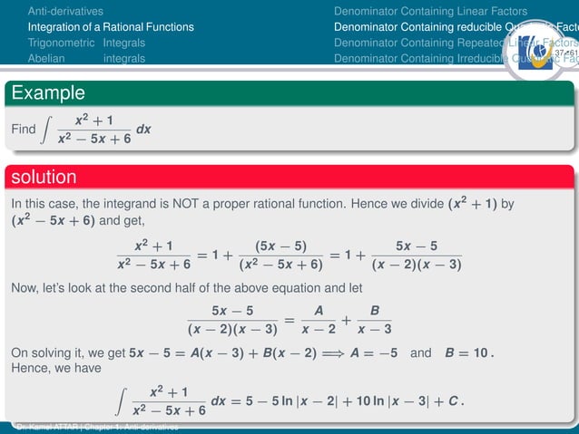 Simple integral | PPT