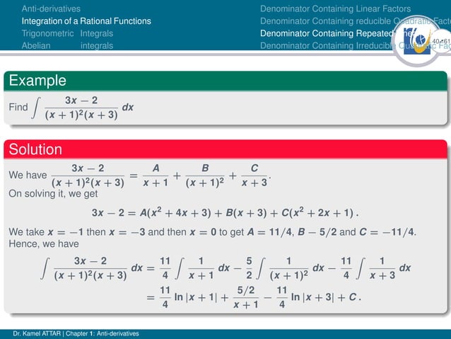 Simple integral | PPT
