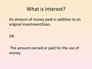 Simple Interest | PPT